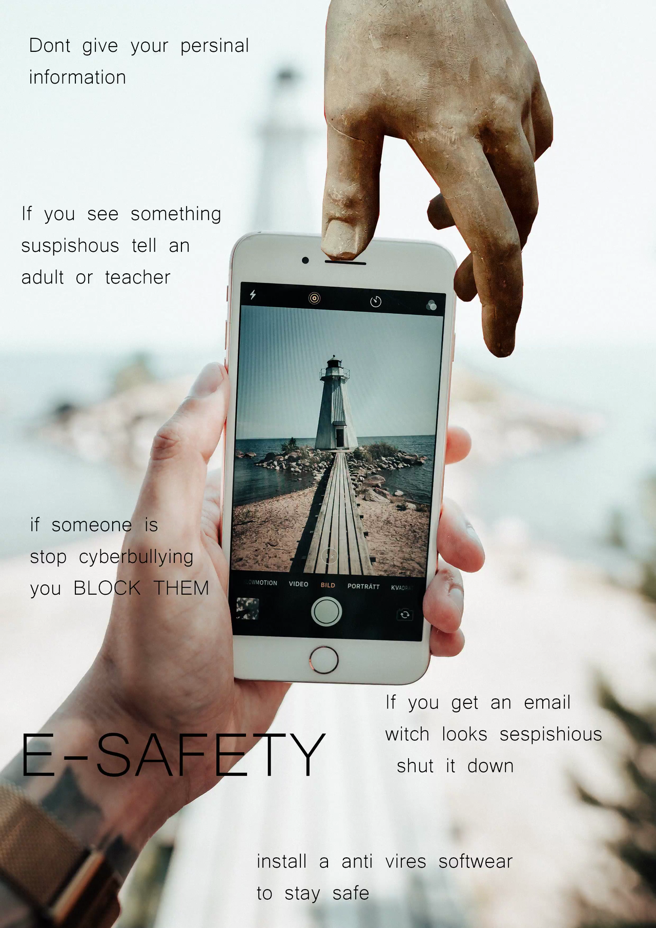 E-safety Poster – SG – Whats Your Story